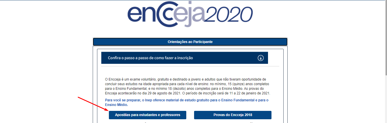Provas ENCCEJA 2022 → Assuntos, Simulados e Apostilas em PDF Provas ENCCEJA 2022 → Assuntos, Simulados e Apostilas em PDF